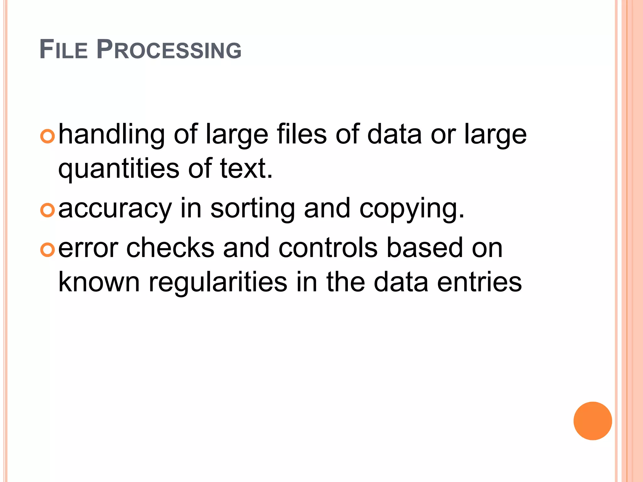 Applications of computers in linguistics | PPTX | Databases | Computer Software and Applications