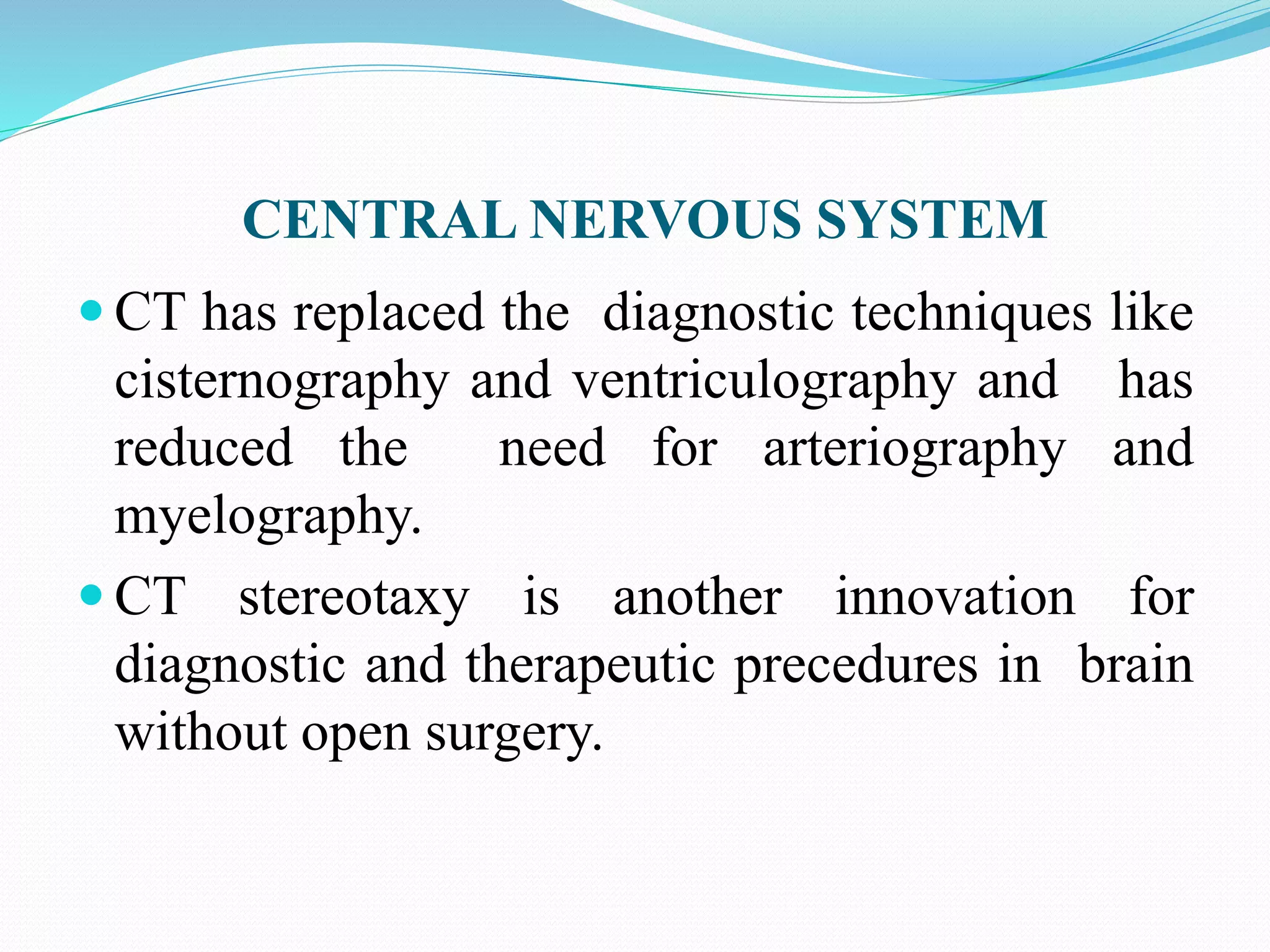 Applications of computer tomography | PPTX