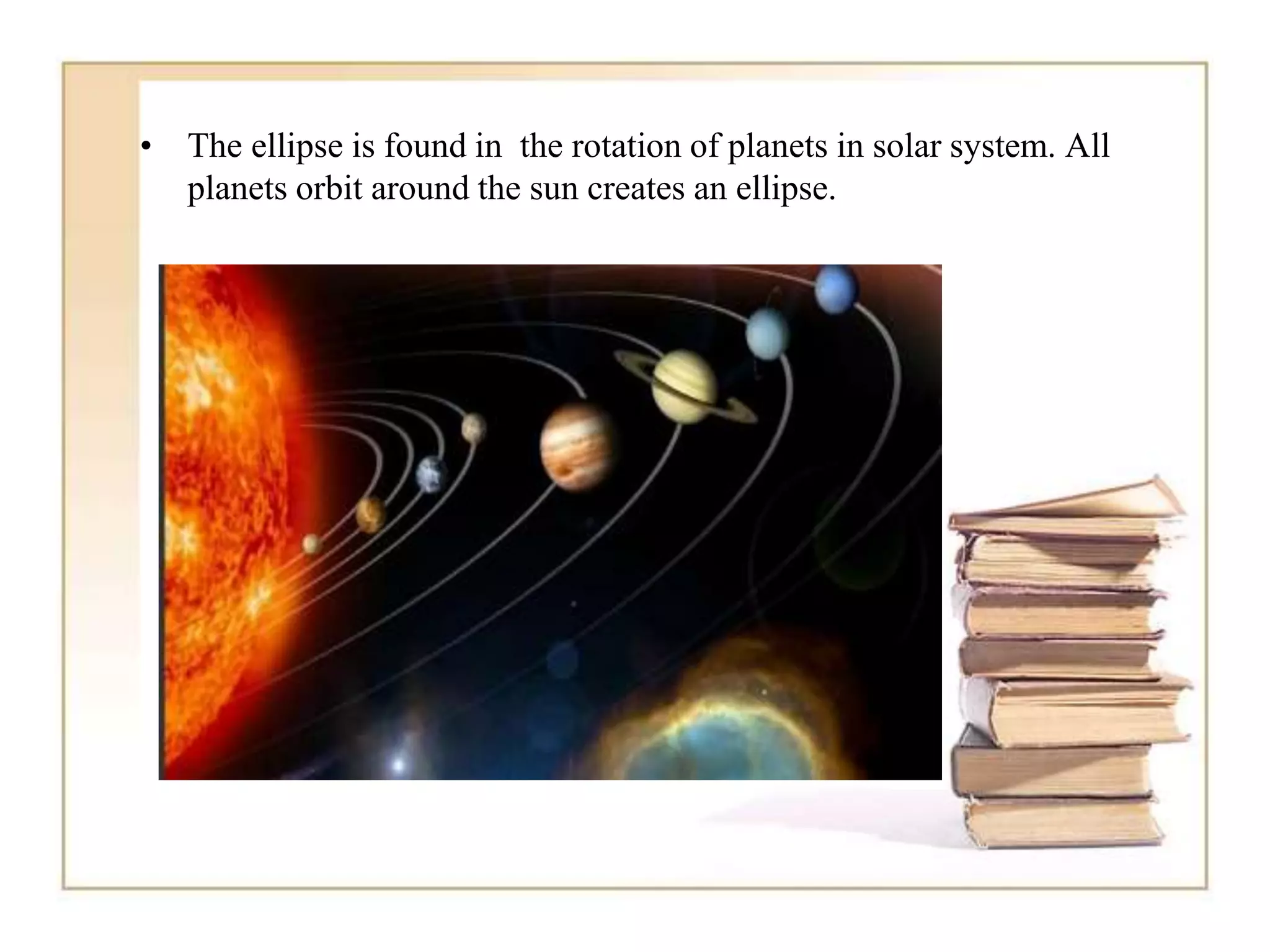 Applications of conic sections3 | PPTX