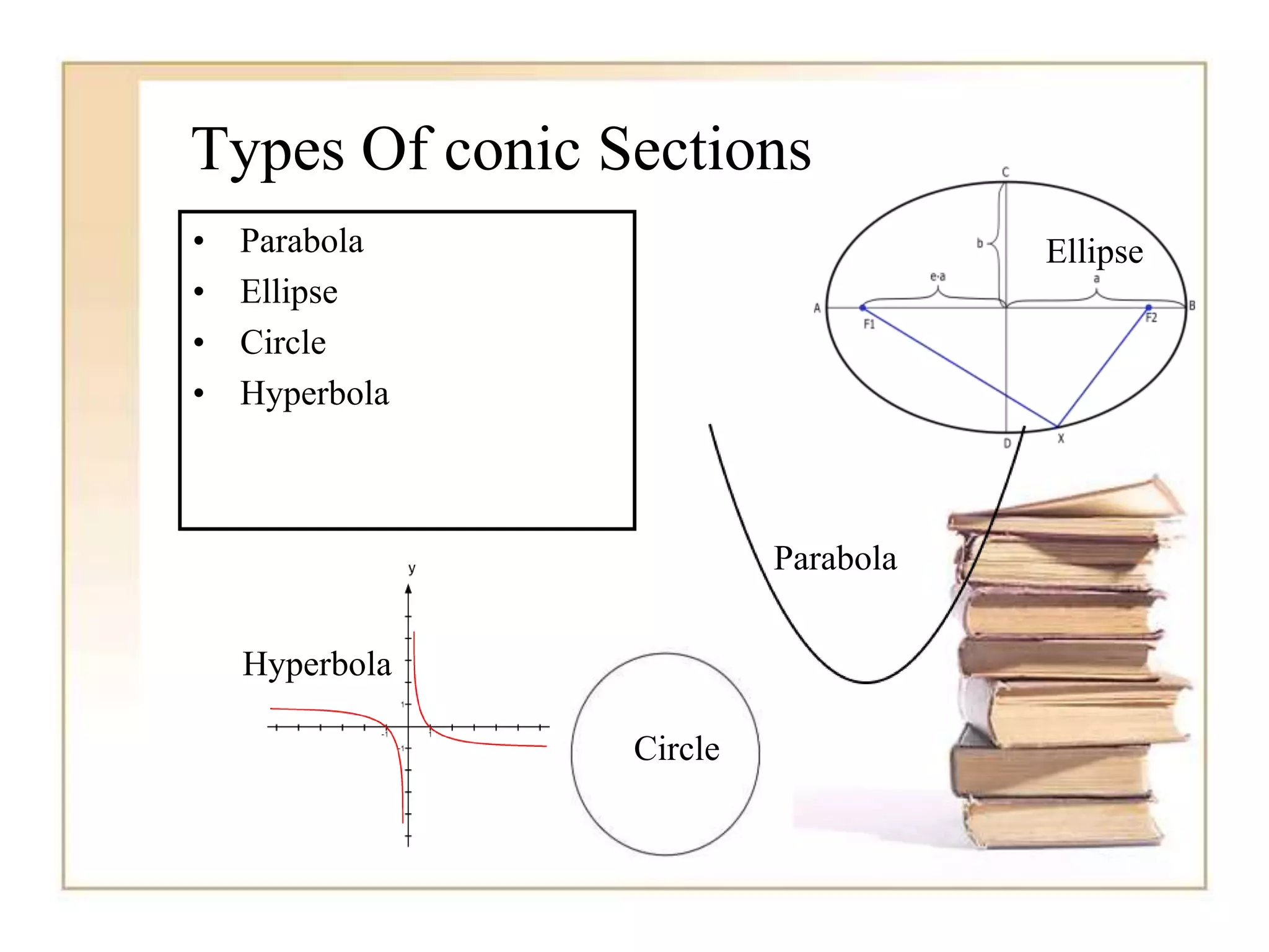 Applications of conic sections3 | PPTX