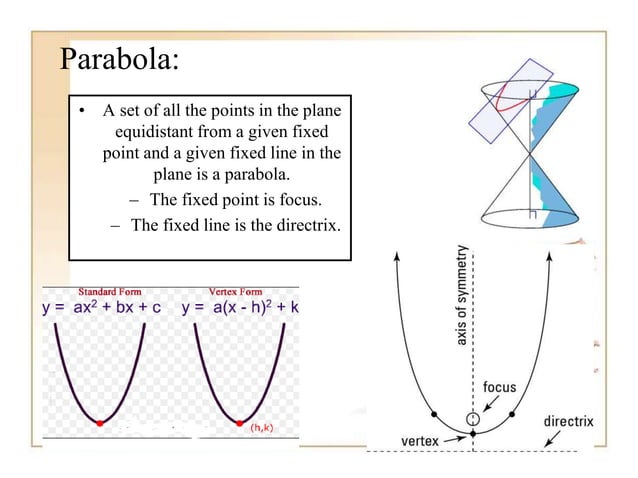 Applications of conic sections3 | PPTX
