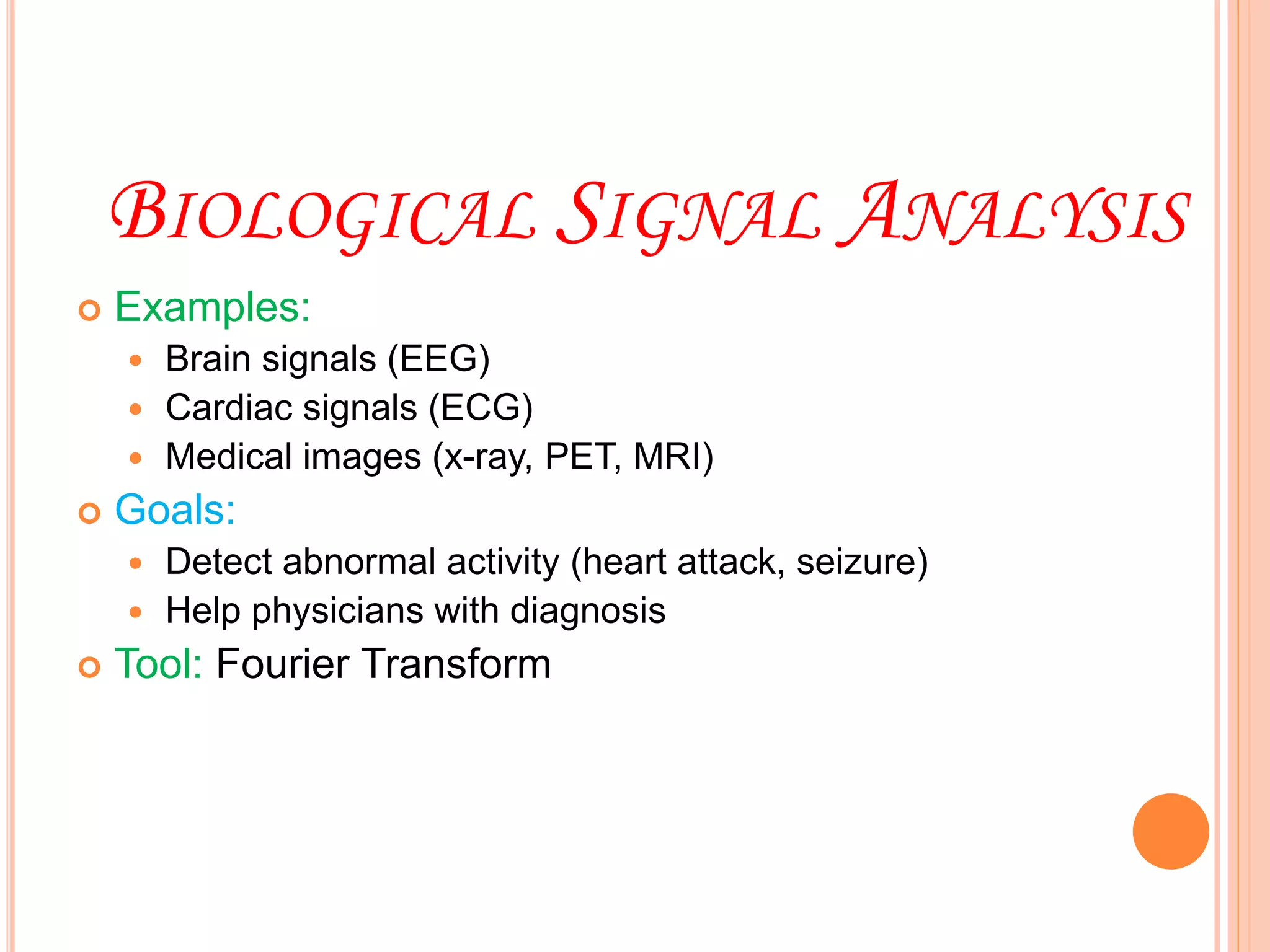 Applications of control theory in signal systems | PPT