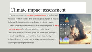 APPLICATIONS OF DATA SCIENCE IN CLIMATE CHANGE.pptx