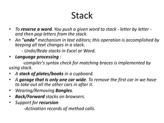 Applications of data structures | PPTX