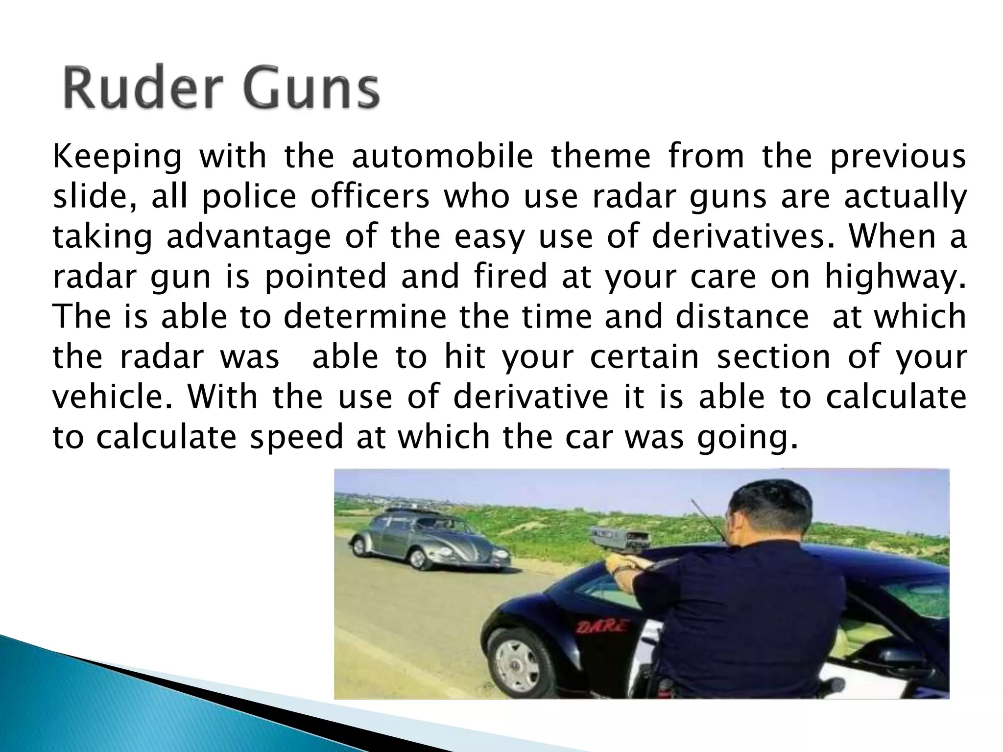 Applications of derivative | PPTX