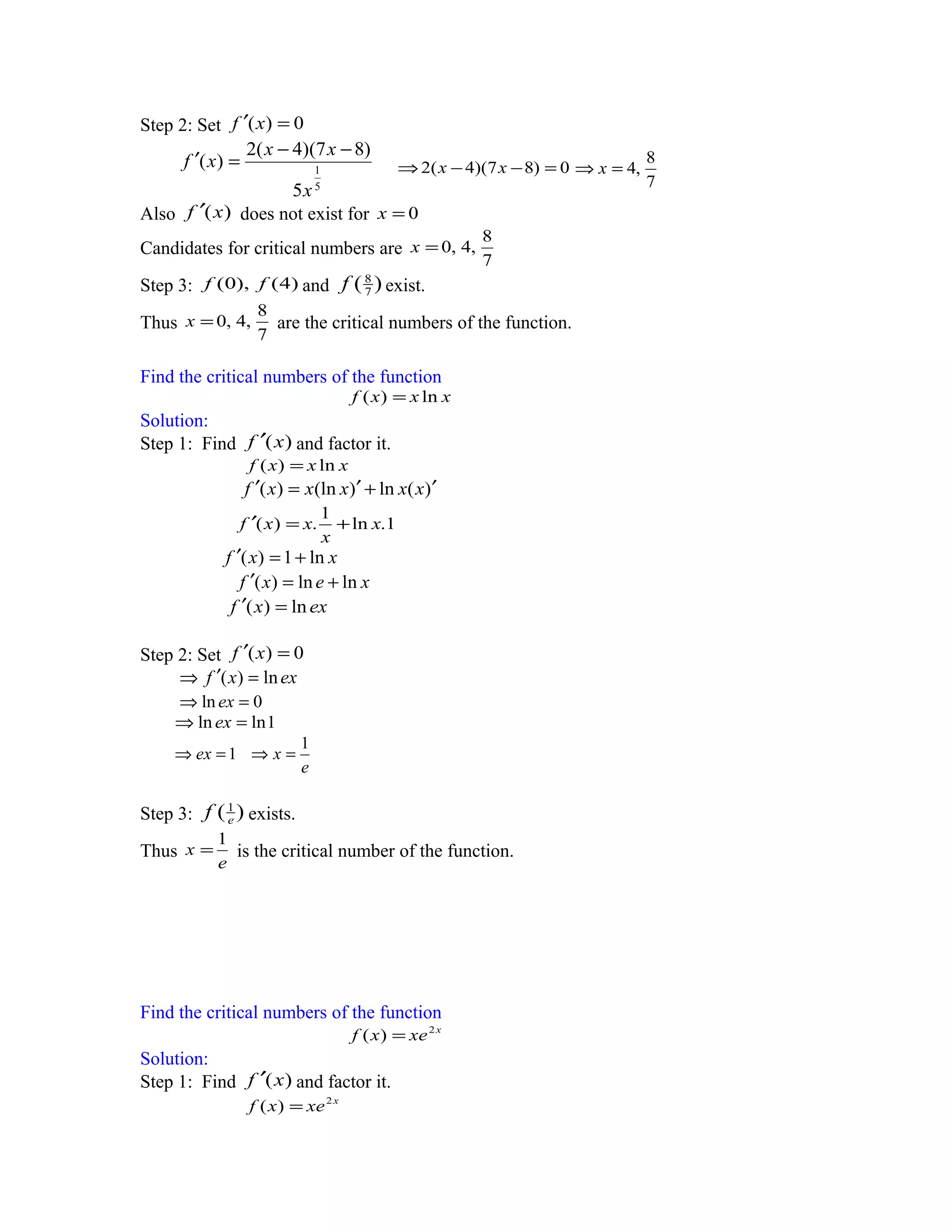 Applications of derivatives | PDF