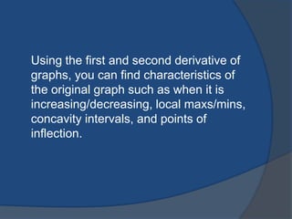 Applications of derivatives flash cards | PPTX