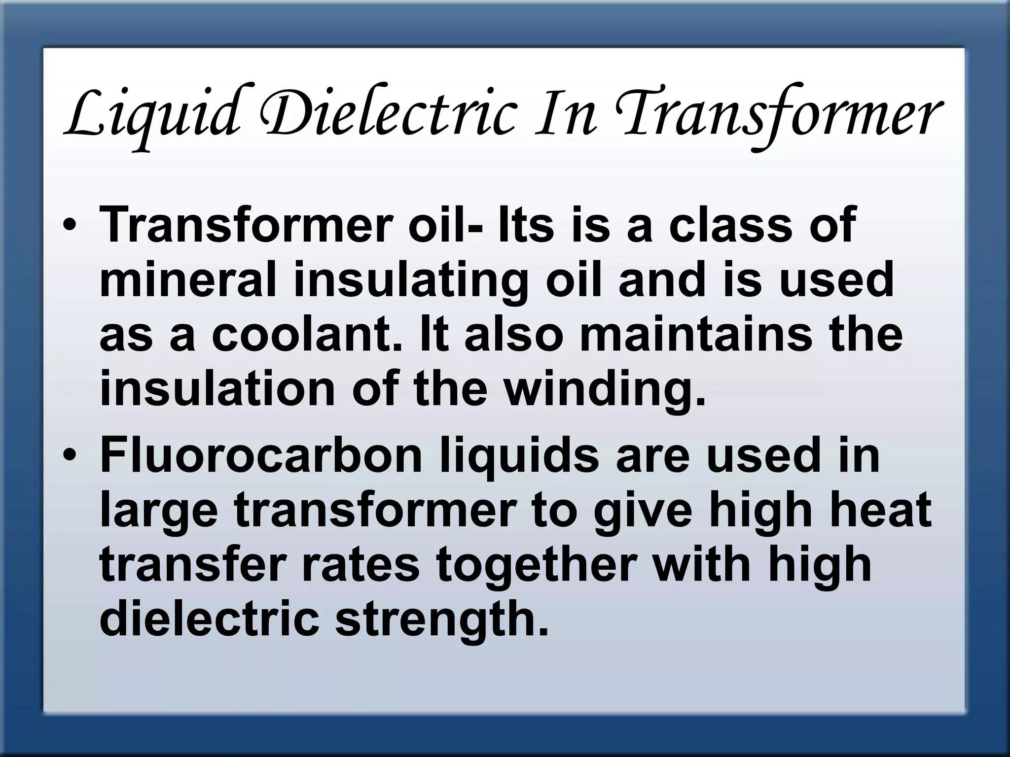 Applications of dielectric material | PPTX