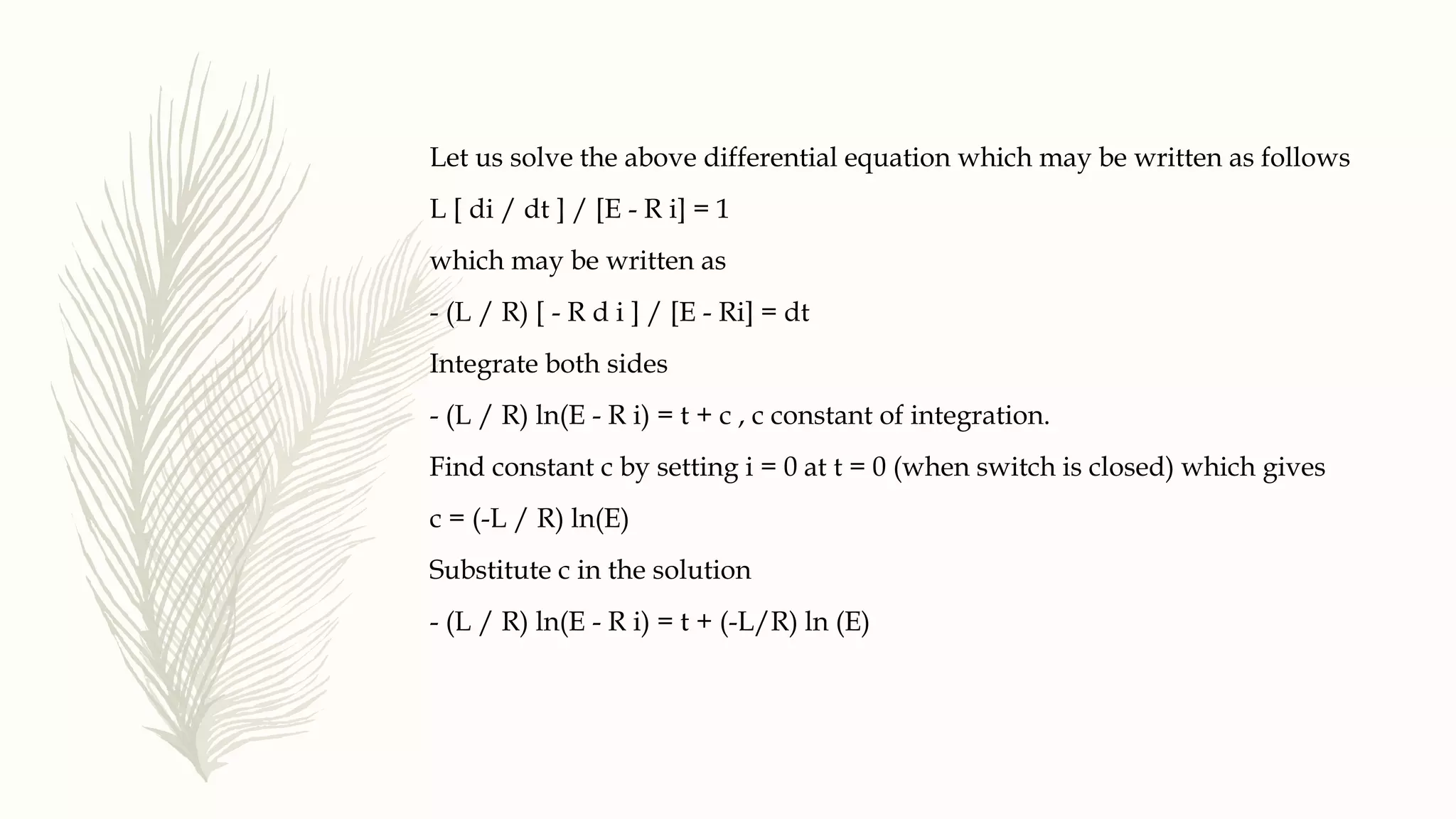 Applications of differential equation | PPTX