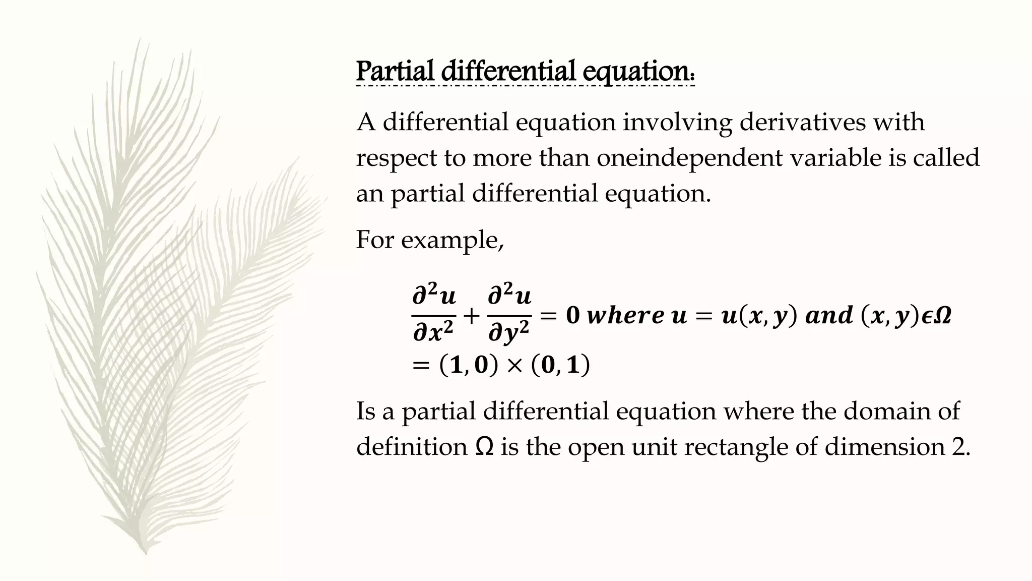 Applications of differential equation | PPTX