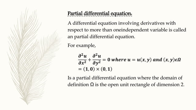 Applications of differential equation | PPTX