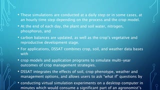 Applications of dssat charles | PPTX