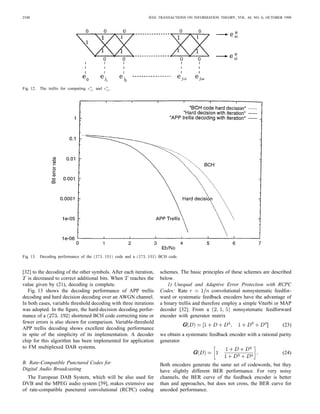 Applications of Error Control Coding | PDF