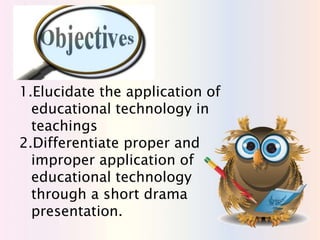 Applications of educational technology | PPT