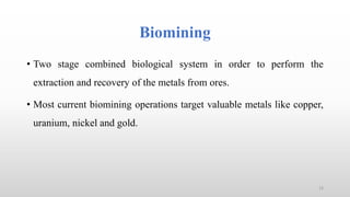 Applications of Environmental Biotechnology | PPTX