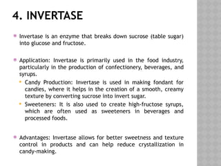 Industrial and Therapeutic Applications of Enzymes | PPTX