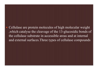 Applications of enzymes in textiles | PPTX
