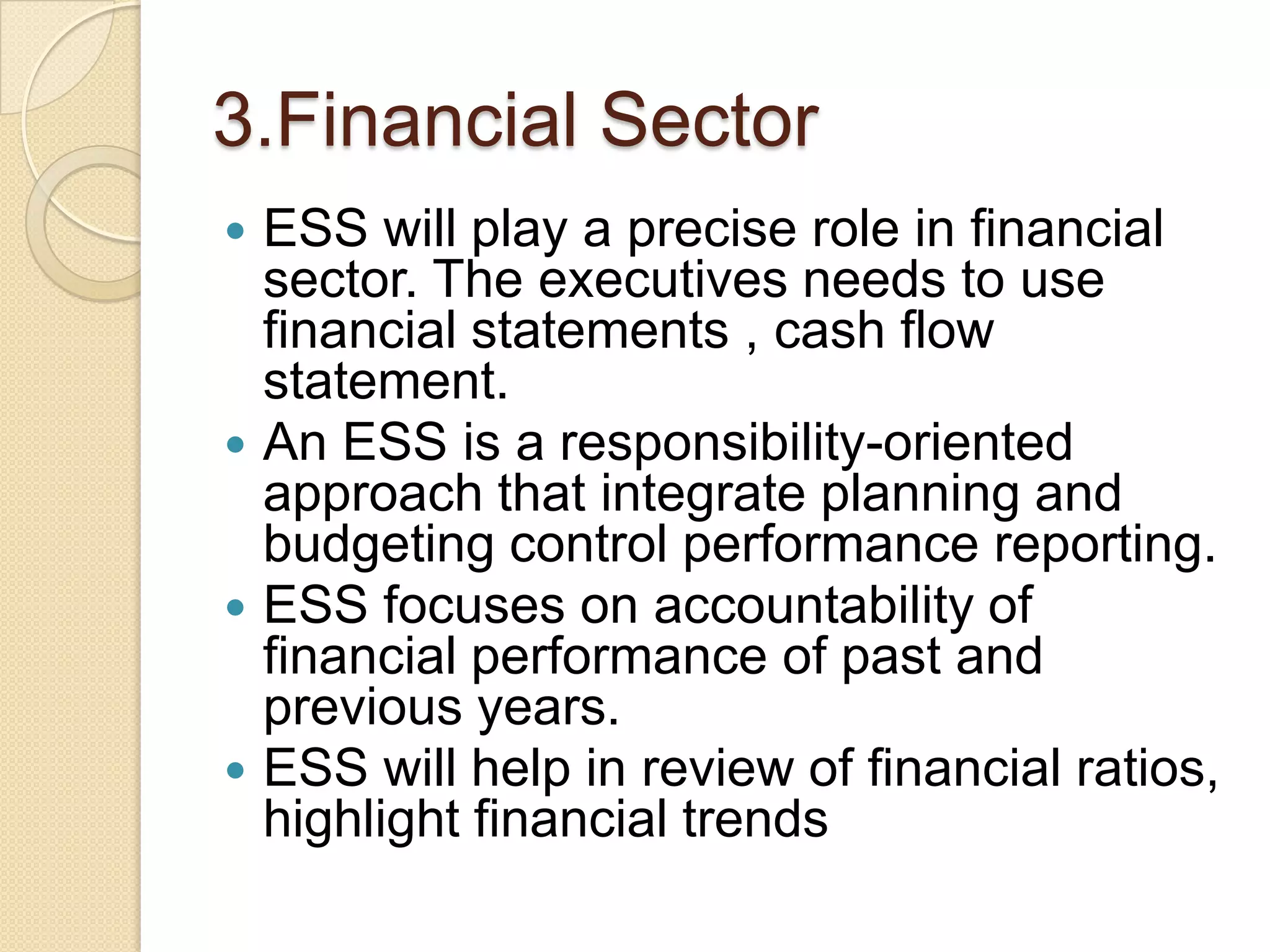 Applications of ess | PPTX
