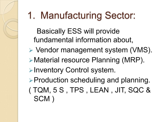 Applications of ess | PPT