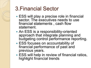 Applications of ess | PPTX