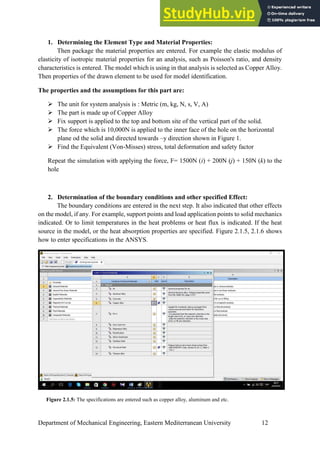 Applications Of Finite Element Method With Examples | PDF