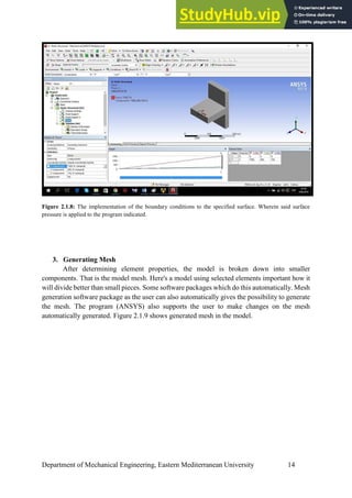 Applications Of Finite Element Method With Examples | PDF
