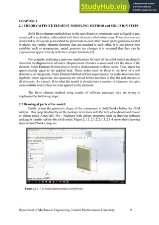 Applications Of Finite Element Method With Examples | PDF