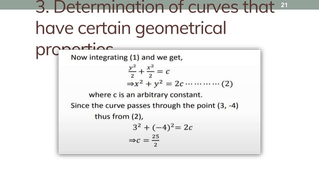 FIRST ORDER DIFFERENTIAL EQUATION | PPTX
