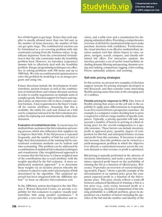 Applications Of Flexible Pricing In Business-To-Business Electronic Commerce | PDF