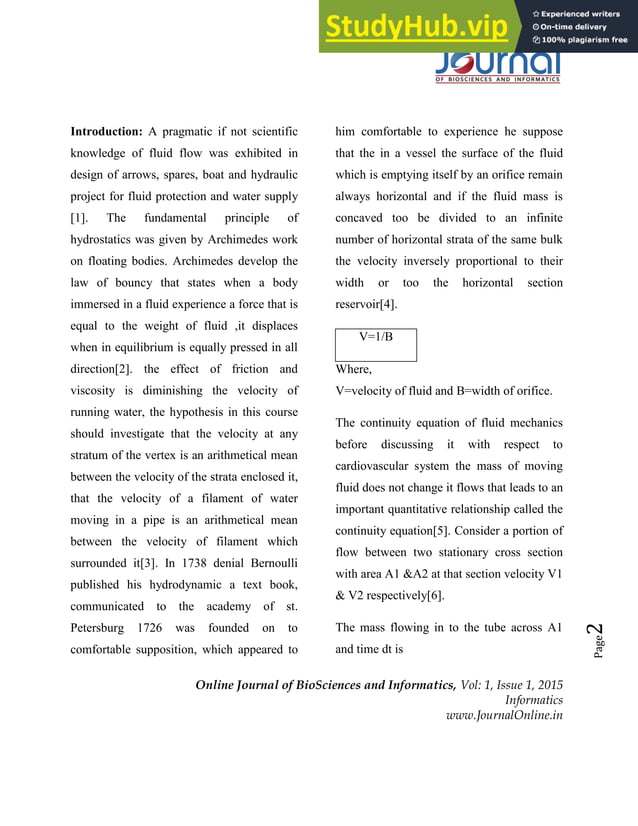 Applications Of Fluid Mechanics In Different Engineering Fields | PDF | Physics | Science