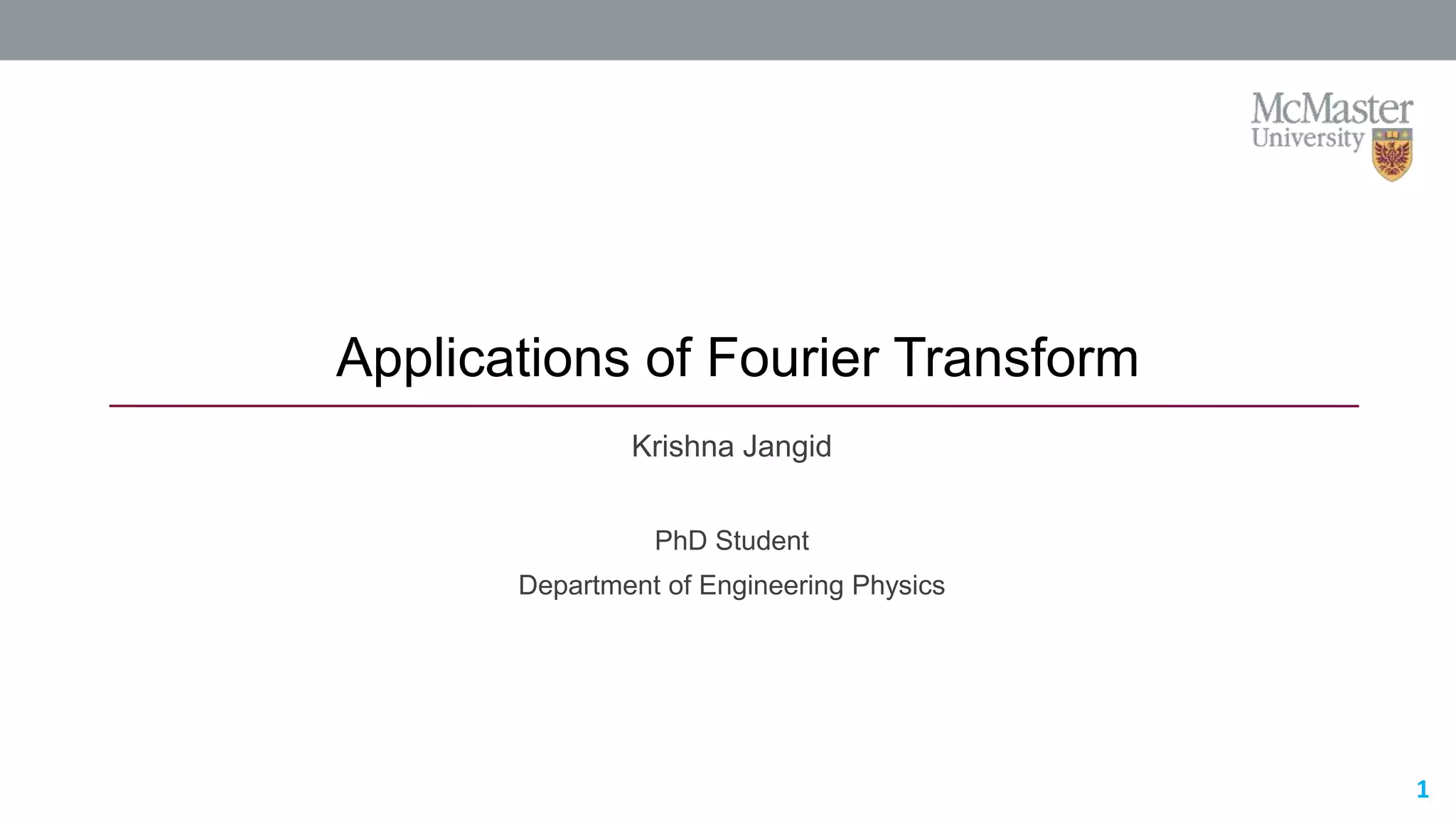 Fourier series and applications of fourier transform | PPTX