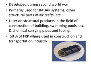 Applications of frp | PPTX