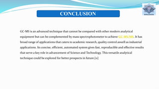 APPLICATIONS OF GC-MS.pptx