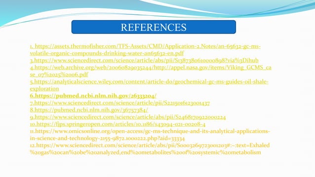 APPLICATIONS OF GC-MS.pptx
