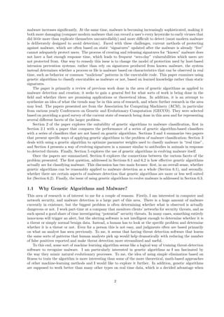 Applications of genetic algorithms to malware detection and creation | PDF | Computer Software ...