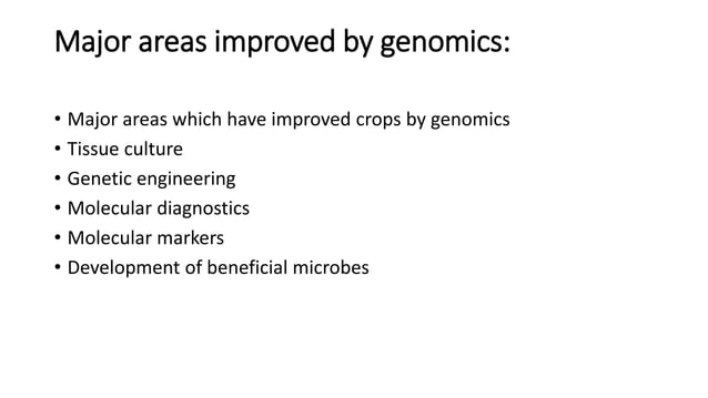 Applications of Genomics.pptx