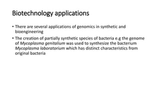 Applications of Genomics.pptx