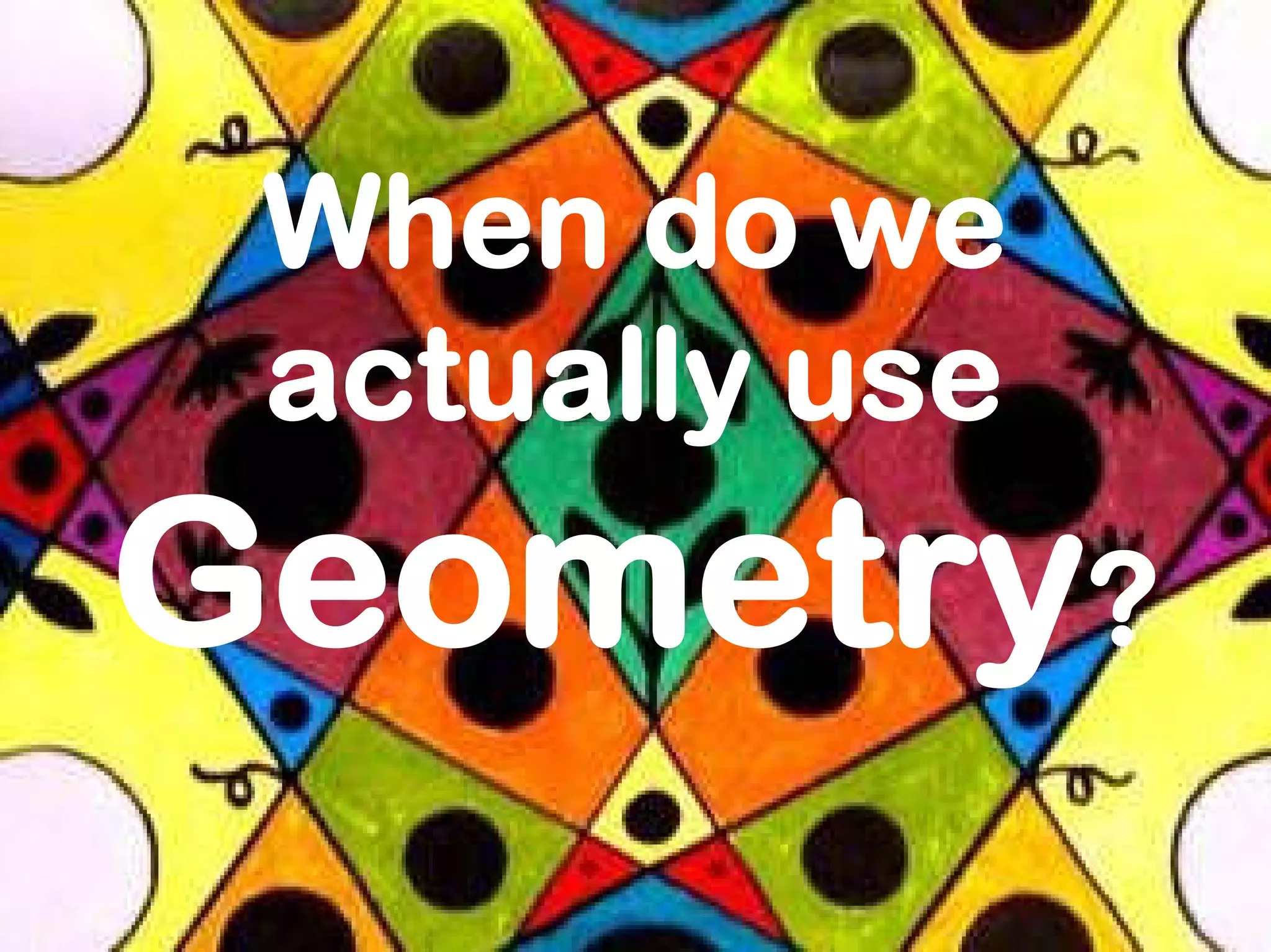 Applications of geometry | PDF