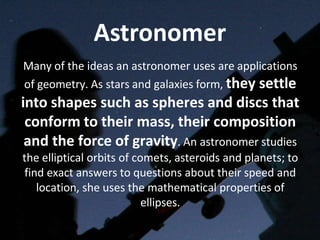 Applications of geometry | PDF