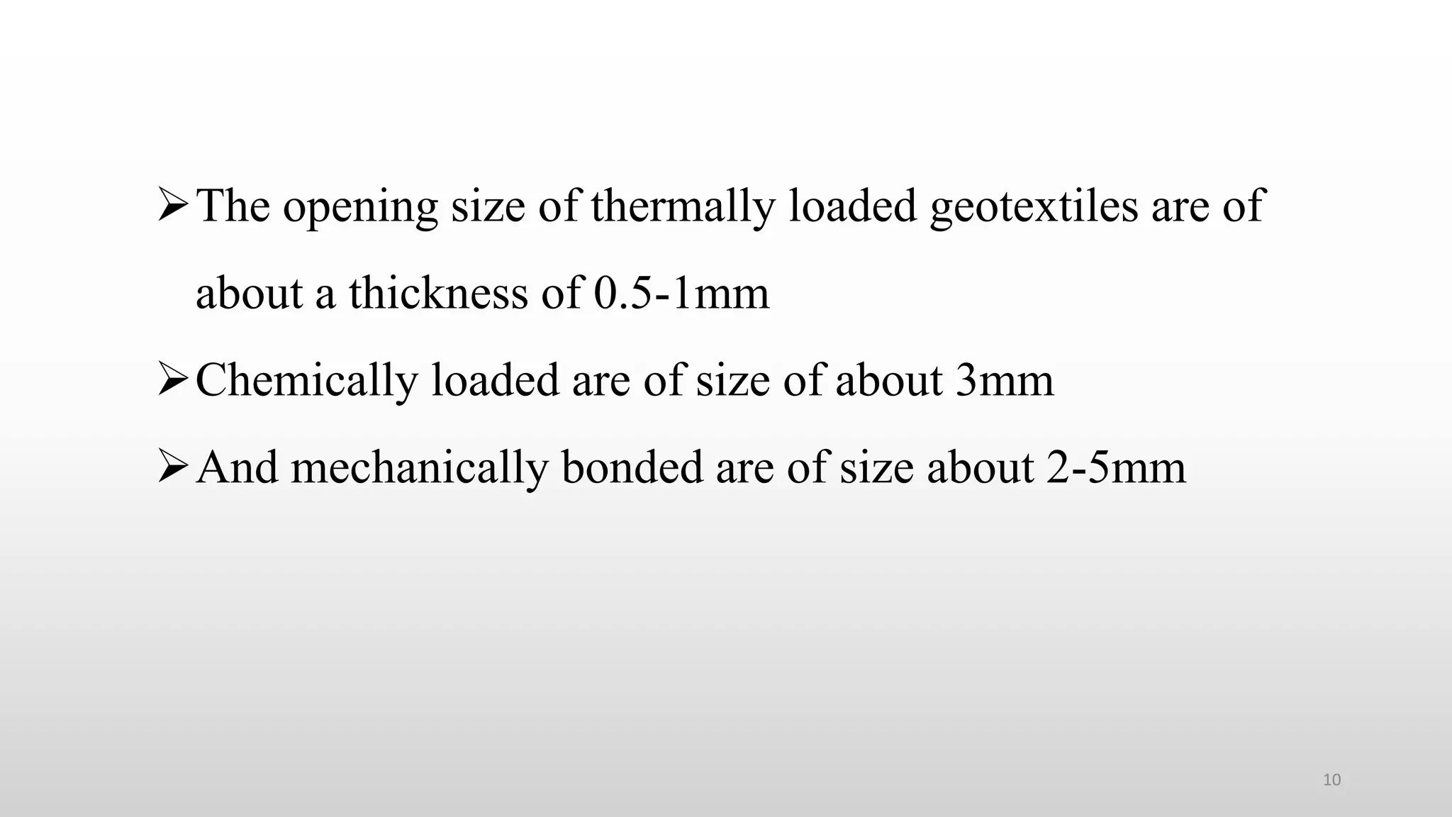Applications of geotextiles | PPTX