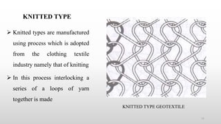 Applications of geotextiles | PPTX