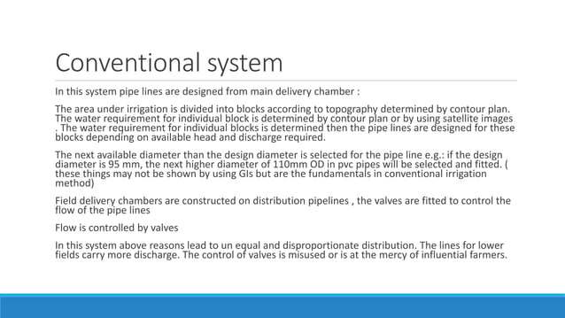 Applications of gis in irrigation | PPTX | Agriculture | Industries