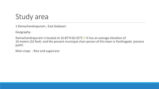 Applications of gis in irrigation | PPTX
