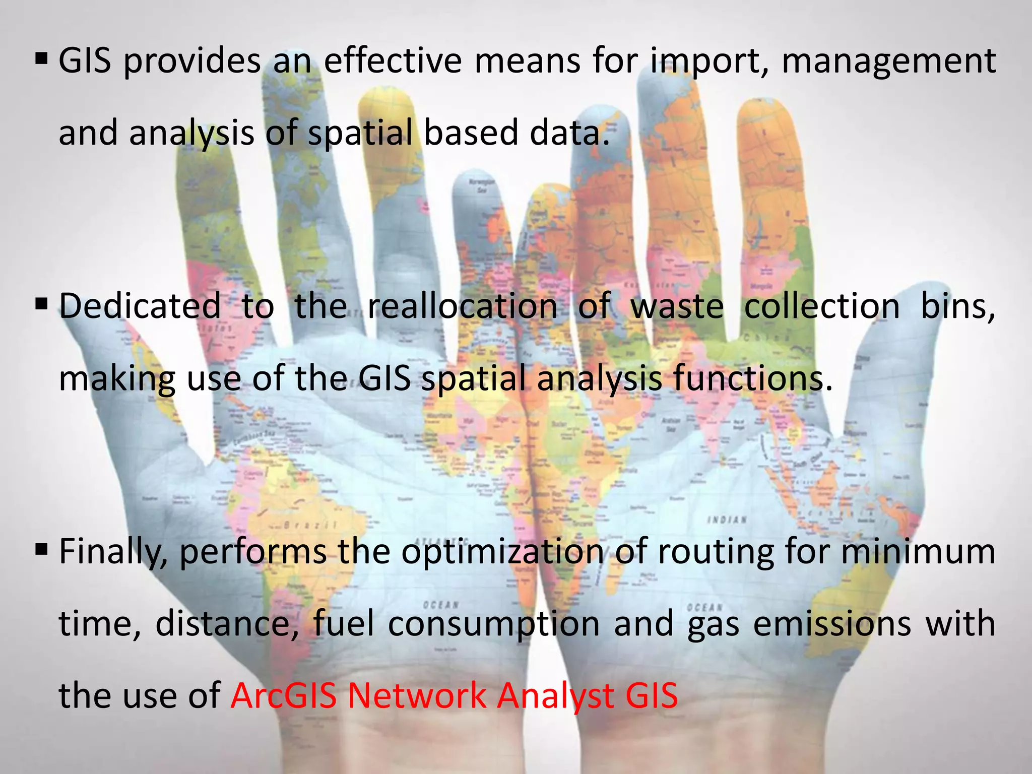 Applications of GIS in Municipal Solid Waste Management | PPTX ...