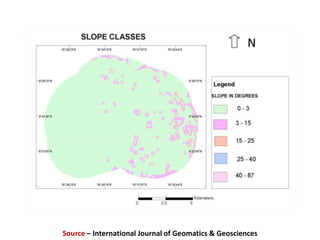 Applications of GIS in Municipal Solid Waste Management | PPTX
