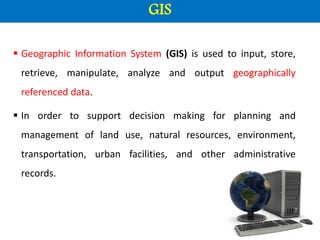 Applications of GIS in Municipal Solid Waste Management | PPTX