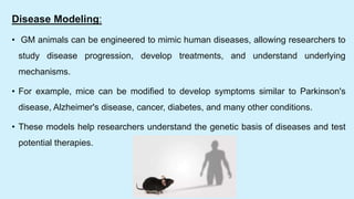 APPLICATIONS OF GM ANIMALS...........pptx