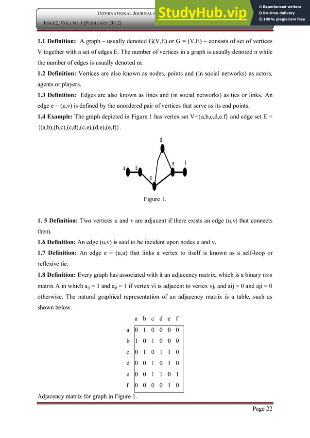APPLICATIONS OF GRAPH THEORY IN HUMAN LIFE | PDF | Chemistry | Science