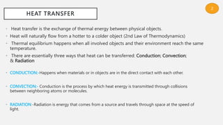 Applications Of Heat Transfer In Bio processing | PPTX