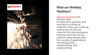 Applications of heavy duty machines - Esskay Machines.pdf